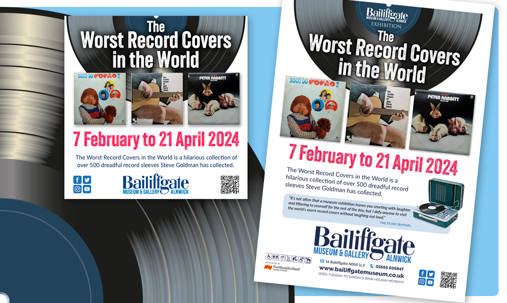 Bailiffgate Exhibitions 2024: World’s Worst Record Covers – Bill ...